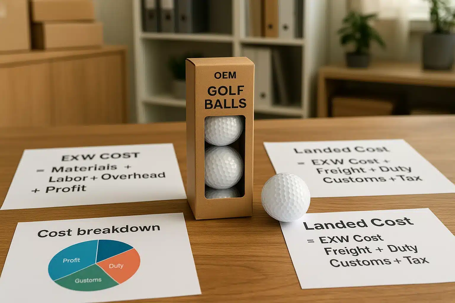 China vs Vietnam vs Thailand Golf Ball OEM: 2026 Cost Guide